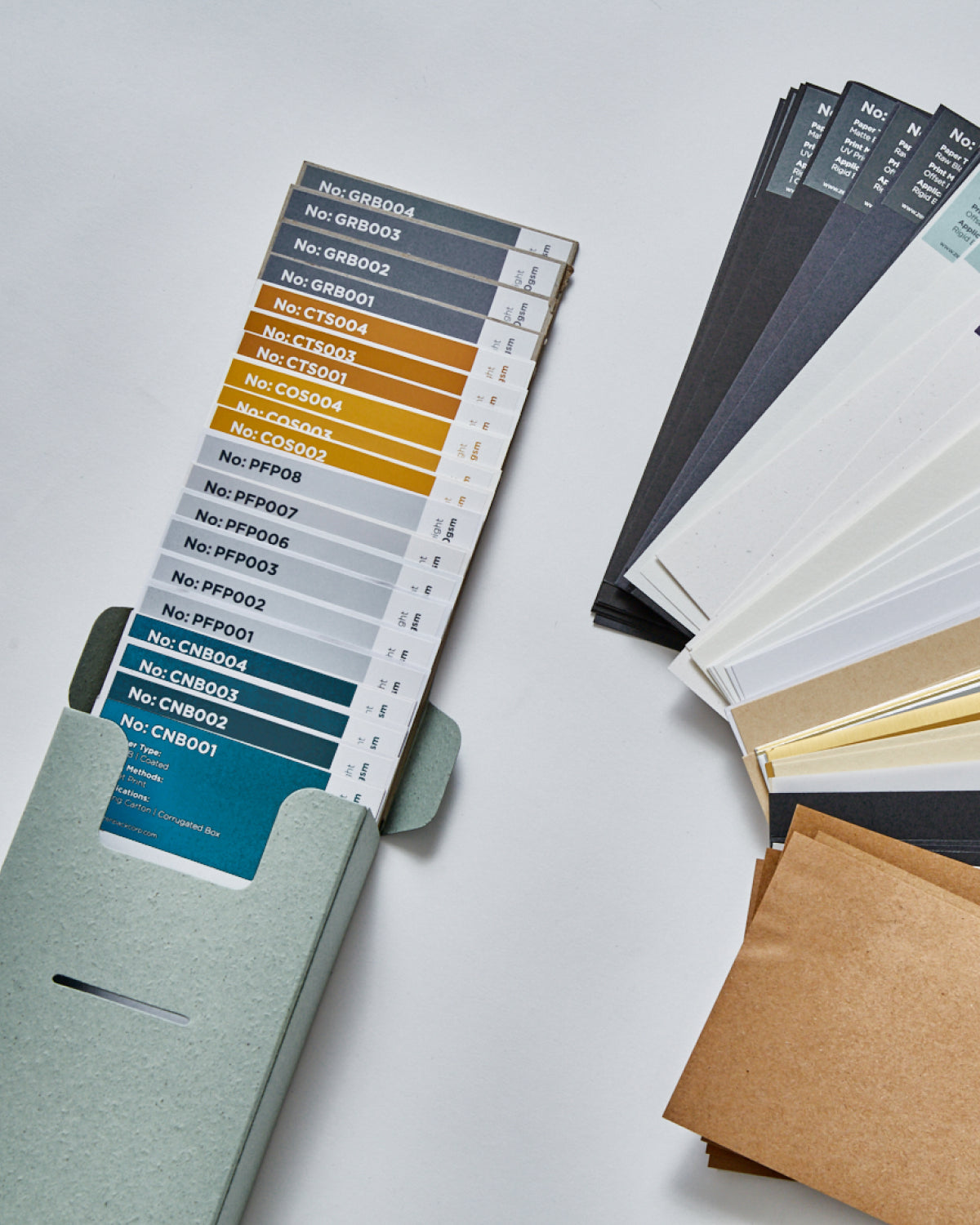 Material Swatch Kit – Zenpack Packaging